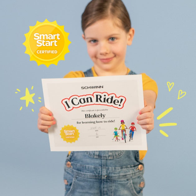 SmartStart ‘I Can Ride’ Certificate – Schwinn